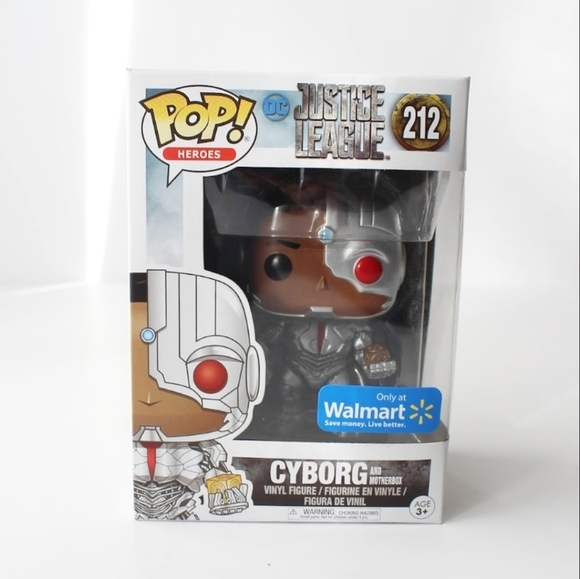 Funko | Toys | Nib Funko Pop 22 Cyborg Walmart Exclusive | Poshmark
